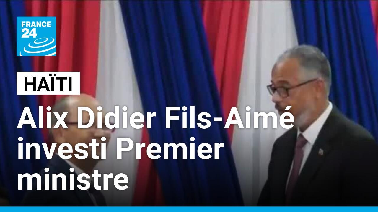 Haïti : Alix Didier Fils-Aimé investi Premier ministre - France 24